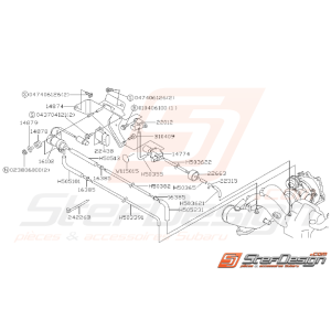 Schéma de Solénoïde SUBARU Impreza GT 1997 - 1998 | Stef Design