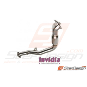 Down pipe INVIDIA avec catalyseur sport subaru WRX/STI 01-07 | Stef Design